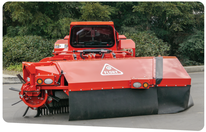 34 Series Air-Cab Nut Sweeper