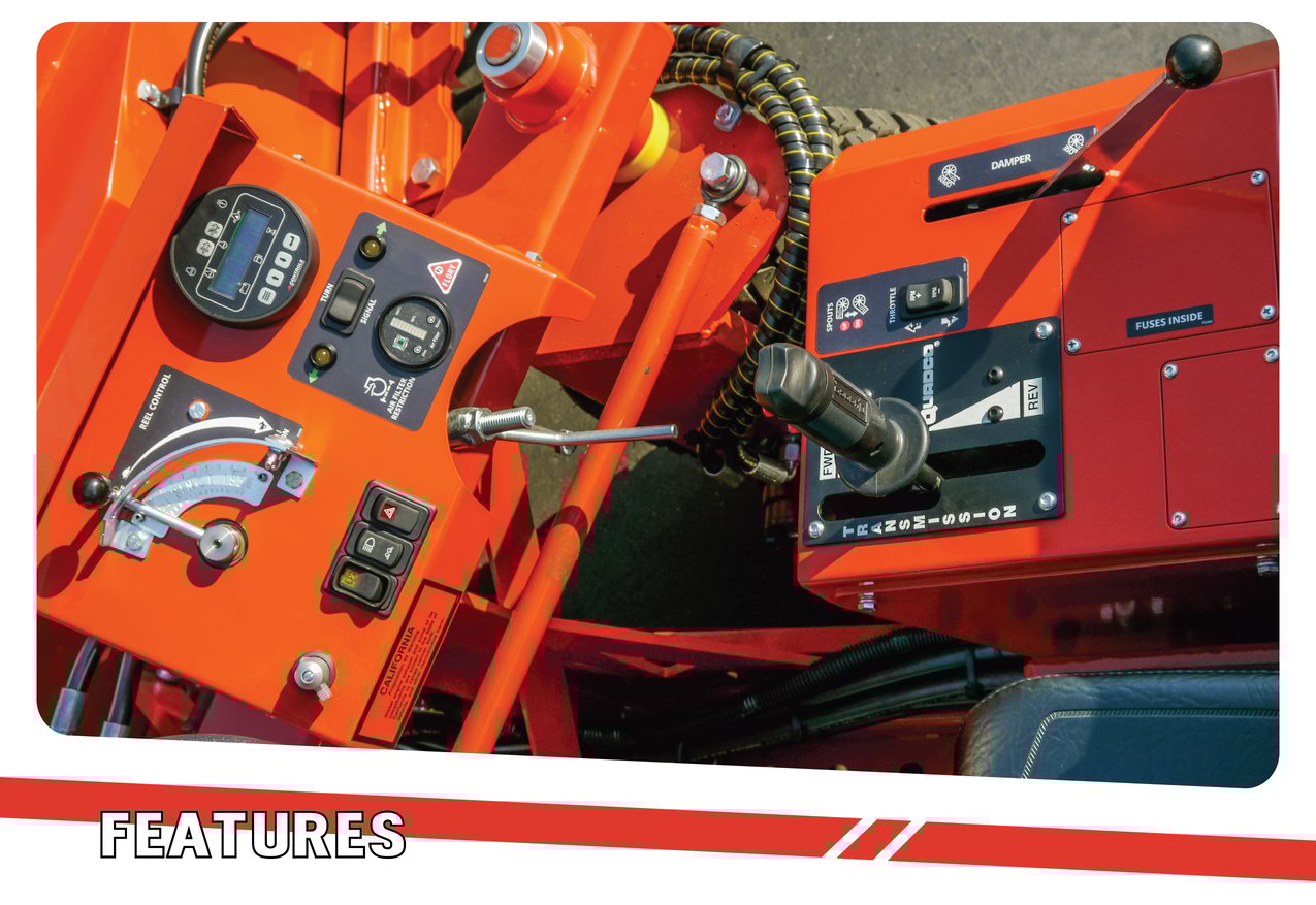 58 Series Non-Cab Nut Sweeper